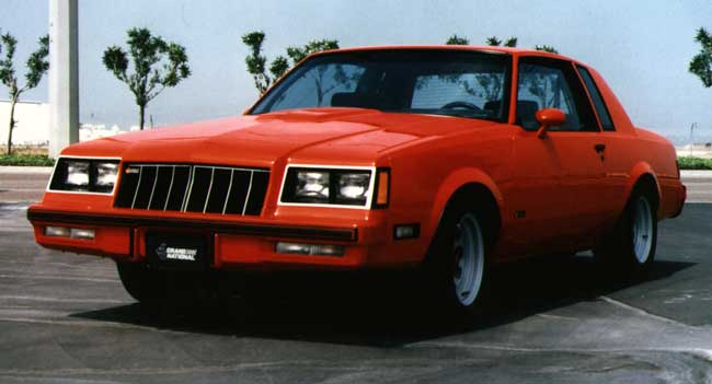 Early History of the Buick Grand National and Performance Design – Dean ...