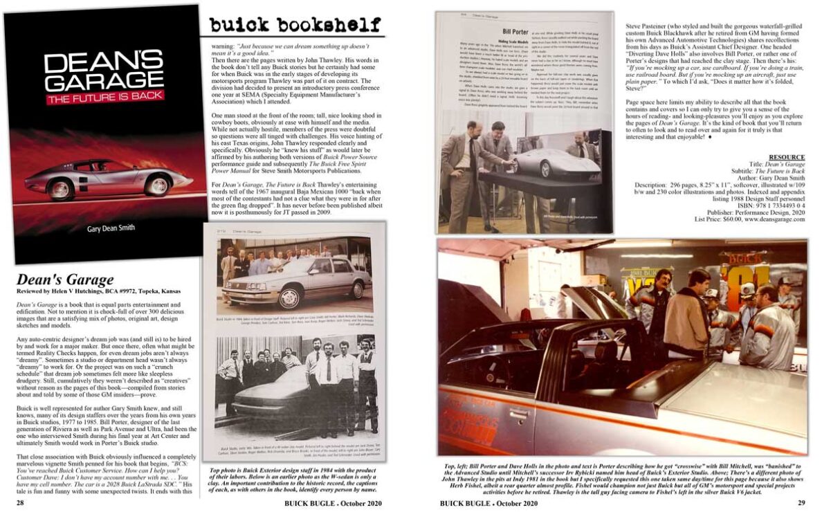 October 26, 2020 – Dean’s Garage